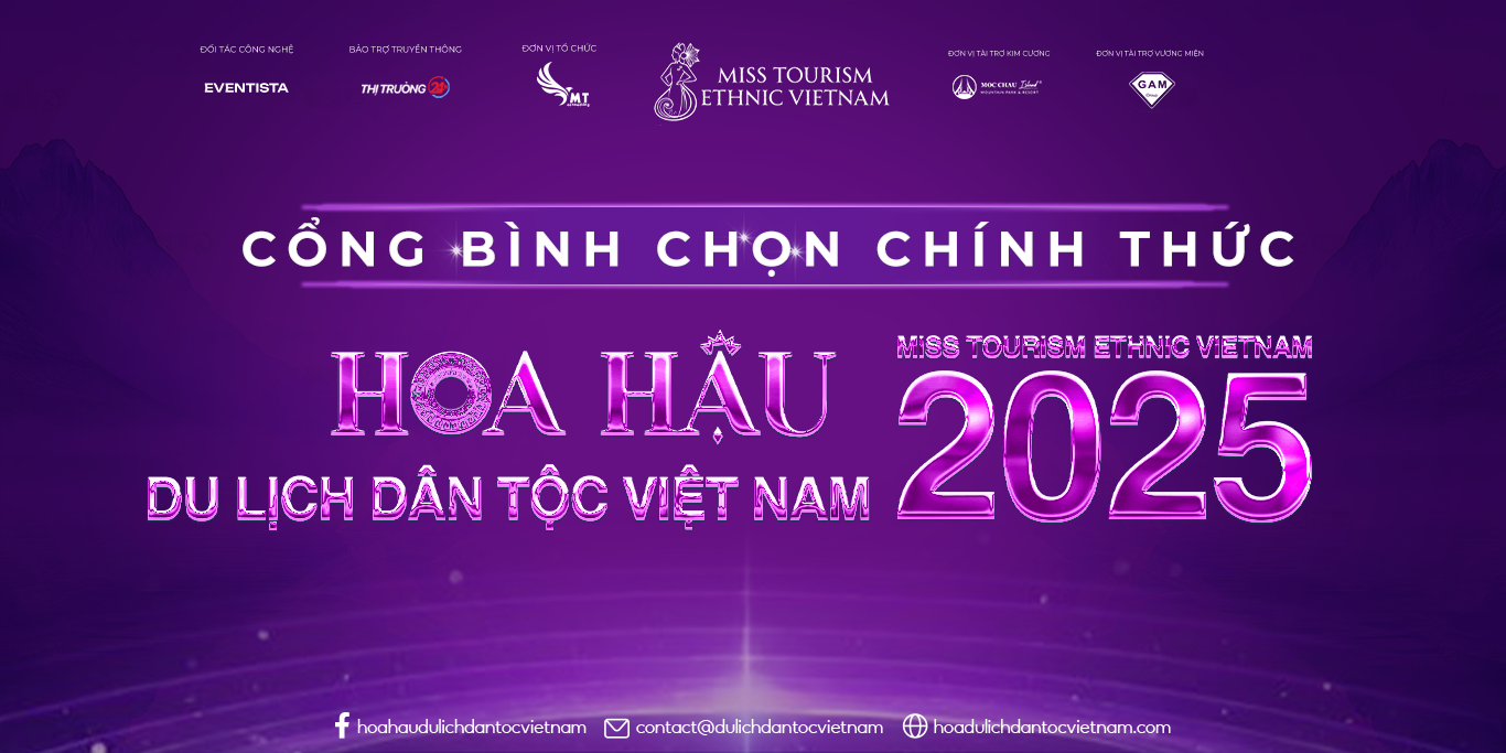 Bình chọn Hoa hậu Du lịch Dân tộc Việt Nam 2025